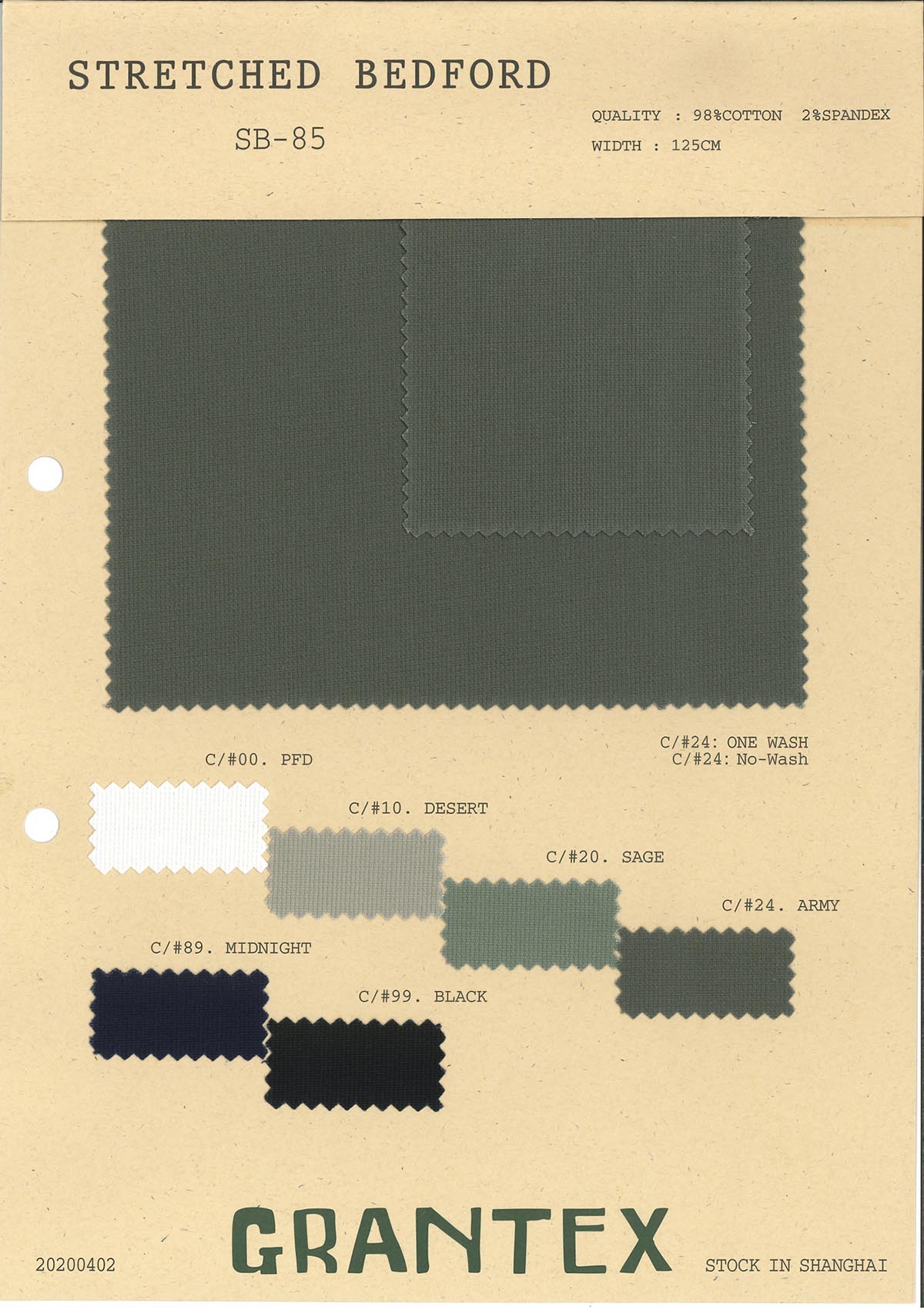 MC-506 MILITARY CLOTH｜商品一覧｜GRANTEX - ファブリックブランド、生地ストック